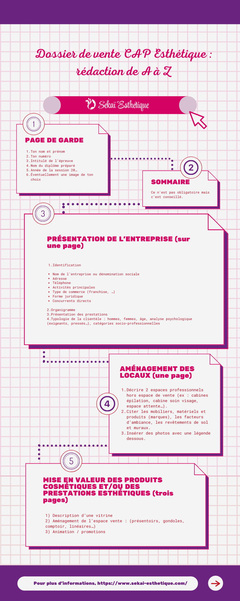 Dossier de vente CAP Esthétique : comment le réussir Dossier de vente CAP Esthétique : comment le réussir